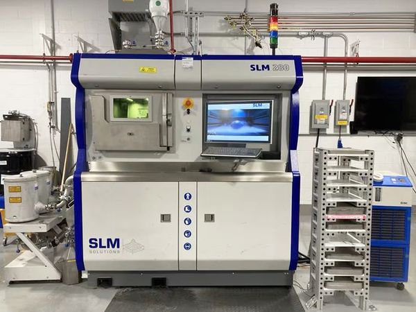 Used NIKON SLM SOLUTIONS SLM 280 TWIN 400W LASER 3D Printer #12307