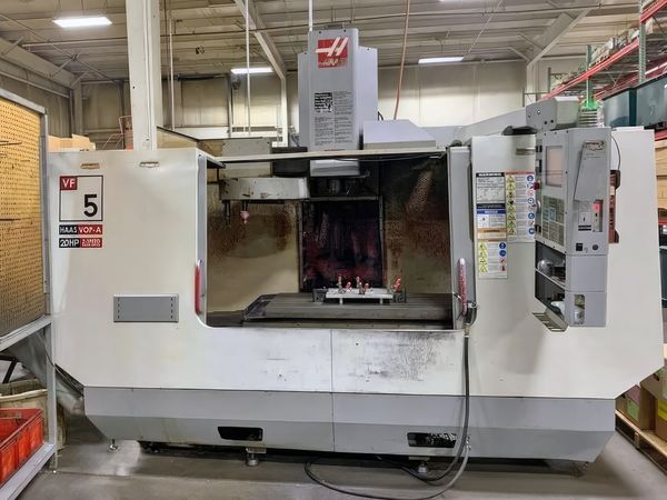 Used HAAS VF5 Vertical Machining Center #12260