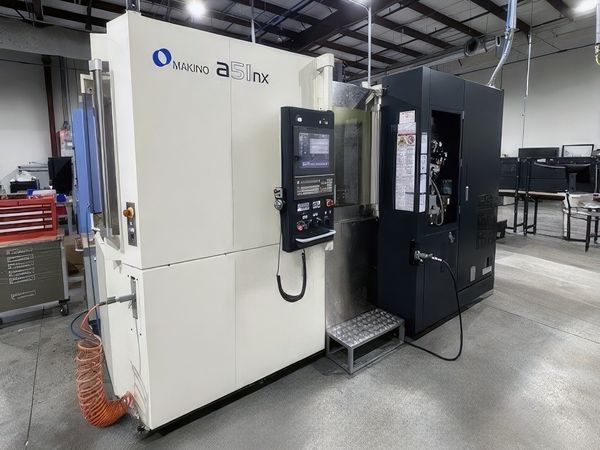 Used MAKINO A51NX Horizontal Machining Center #12488