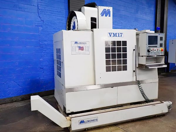 Used MILLTRONICS VM17 Vertical Machining Center #12368