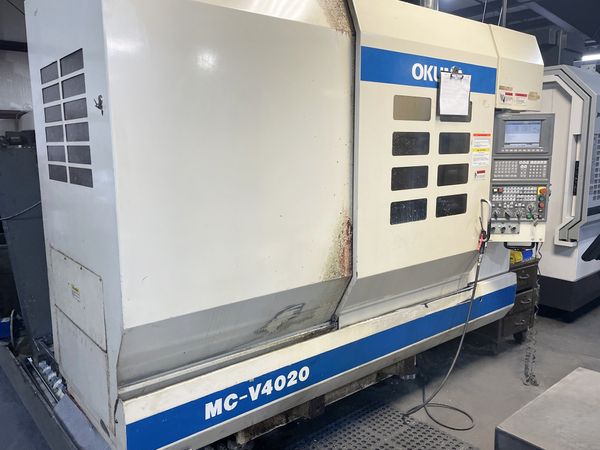 Used OKUMA MCV4020 Vertical Machining Center #12375