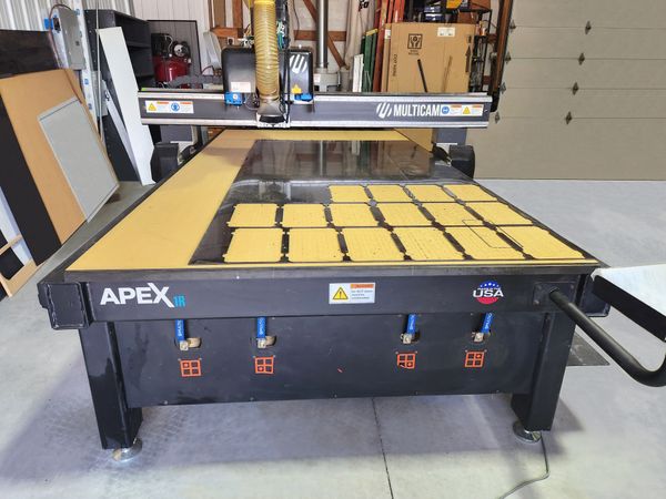 Used MULTICAM APEX 1R Router #12647