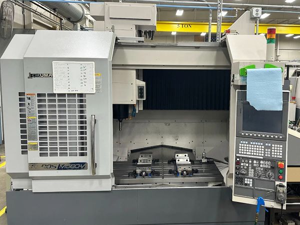 Used OKUMA GENOS M560V Vertical Machining Center #13207