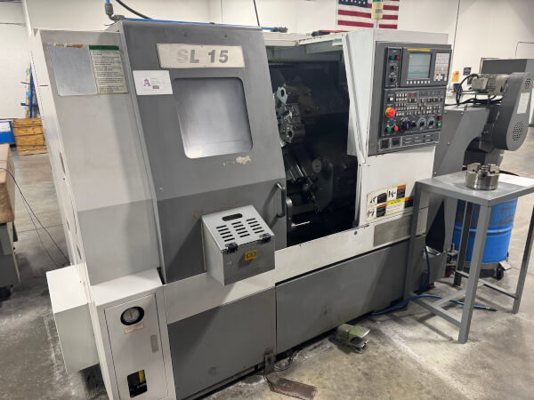 Used SAMSUNG SL15 CNC Lathe #14055