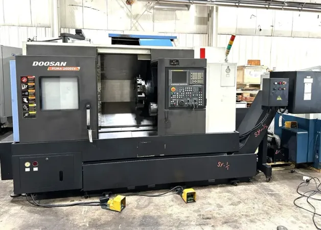Used DOOSAN PUMA 2600SY CNC Lathe #13838