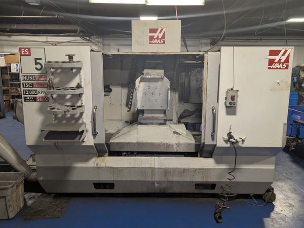 Used HAAS ES5-4T Horizontal Machining Center #13897