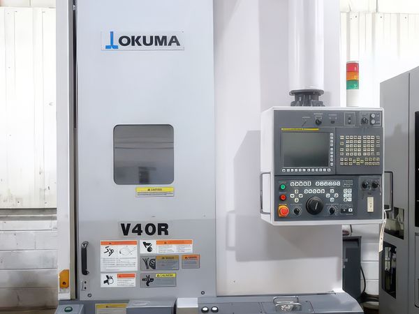 Used OKUMA V 40 R CNC Lathe #13742